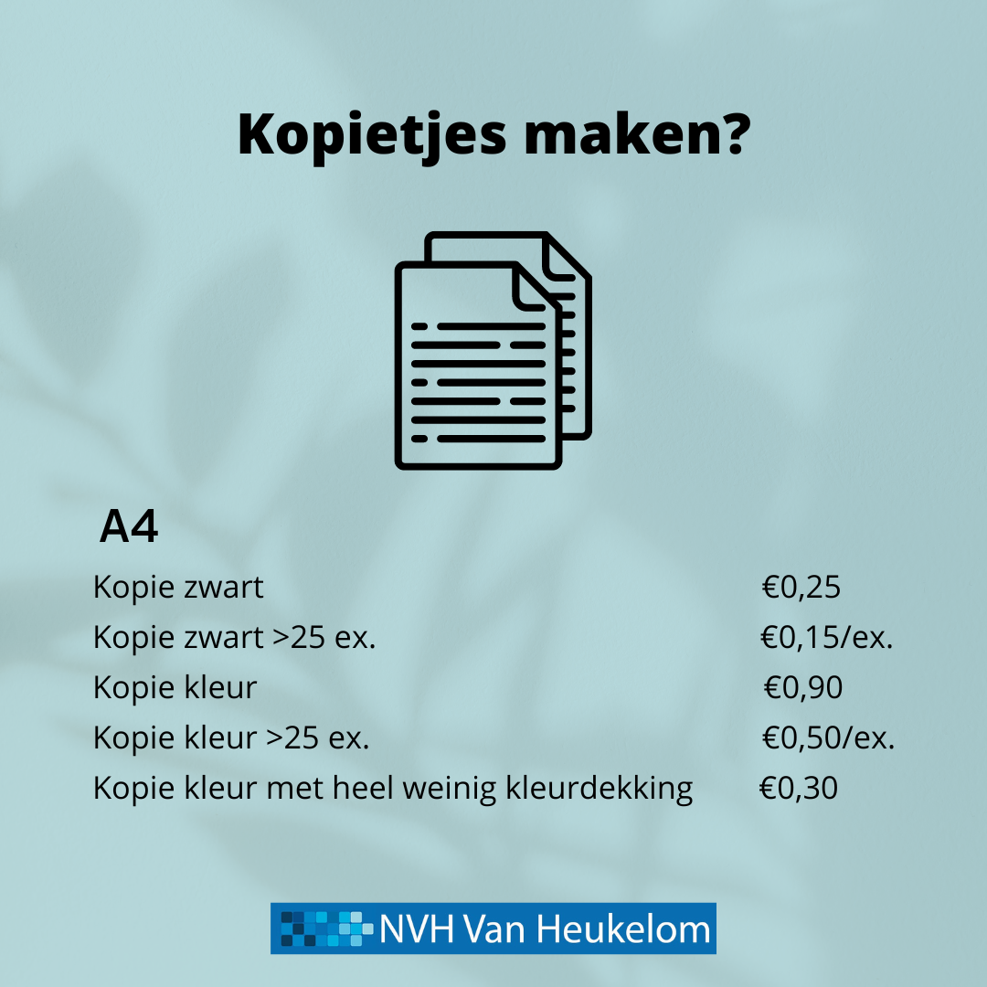 Copycenter Heist-op-den-Berg | Snel Printen & Kopiëren | NVH